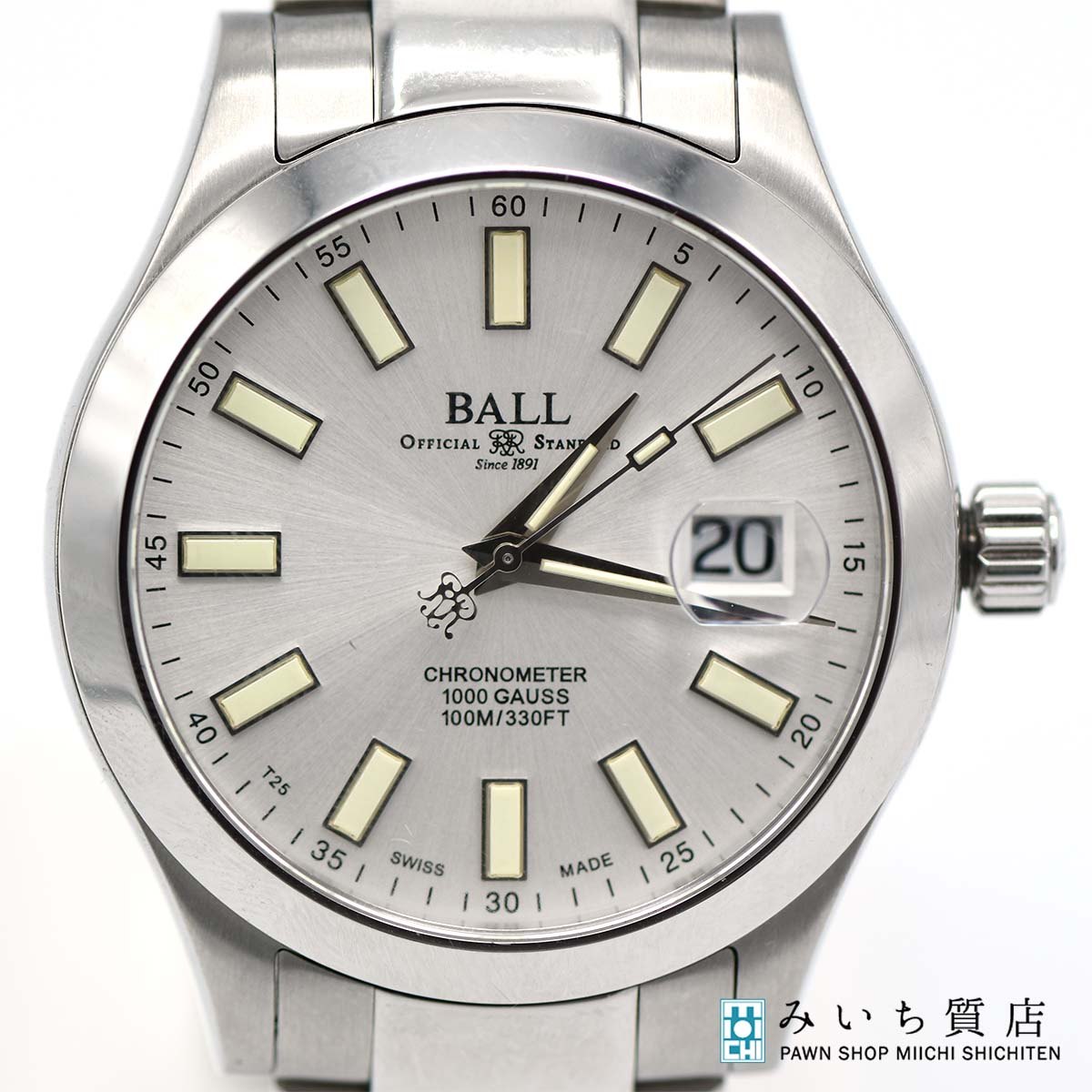 腕時計 稼働 BALL WATCH ボールウォッチ マーベライト NM9026C 腕時計 稼働 BALL WATCH ボールウォッチ マーベライト NM9026C